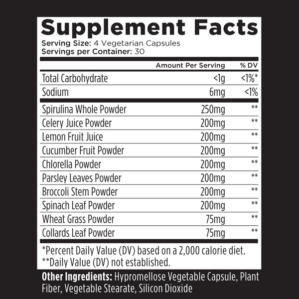 Livingood Daily Greens Capsules