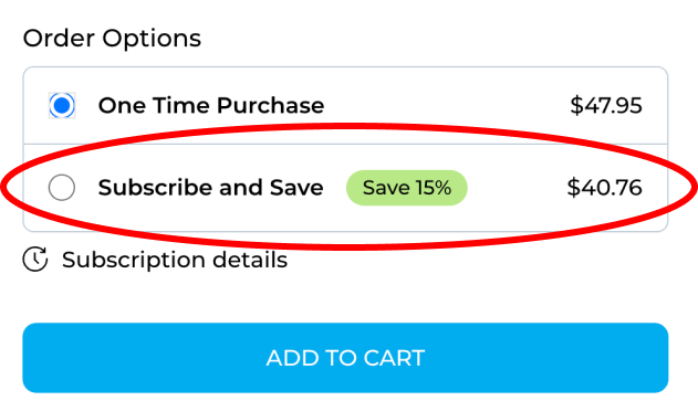 About Subscribe and Save – Livingood Daily