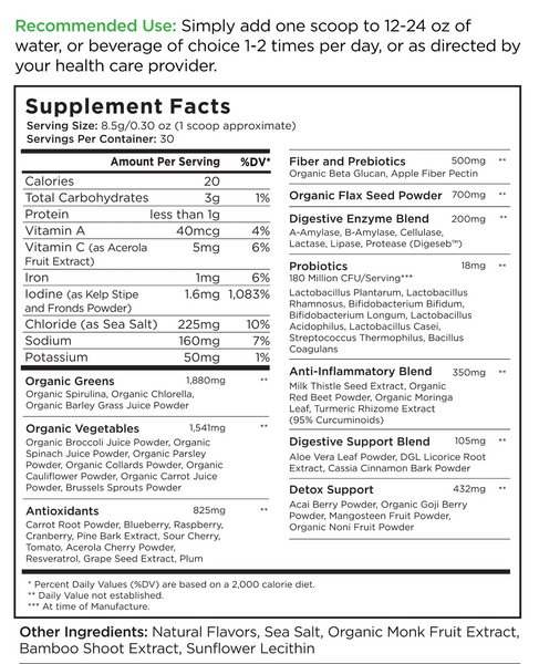 Livingood Daily Greens - Chocolate | Dr. Livingood Store