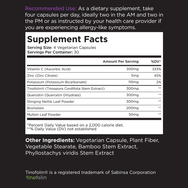Supplement for Allergy | Allergen Support | Livingood Daily